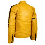 Kill Bill Yellow Leather Jacket for Men | Genuine Leather Jackets
