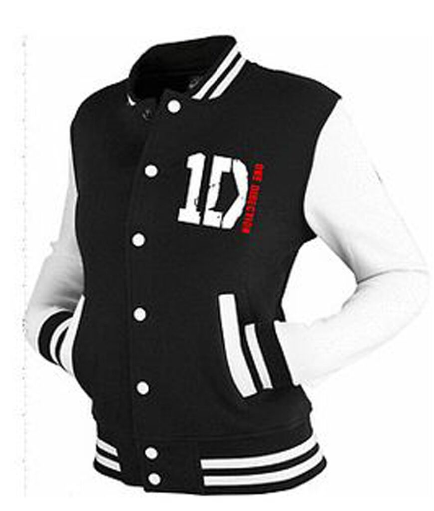1D One Direction Varsity Jacket | Genuine Leather Jackets