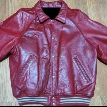 Red Avirex Indian Motorcycle Jacket | GLJ