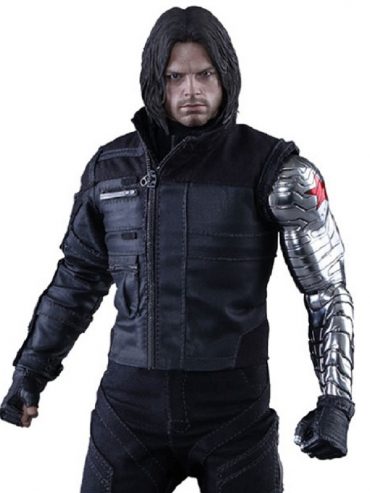 Civil War Winter Soldier Leather Jacket - GLJ