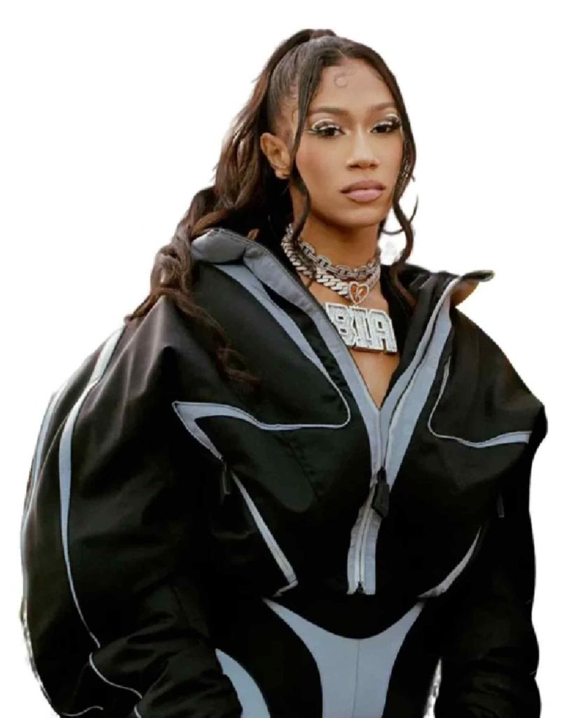 BIA American Rapper Jacket | Ganuine Leather Jacket